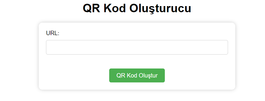 GitHub - yoskatr4/Qr-Code: HTLM ile Qr kod oluşturucu