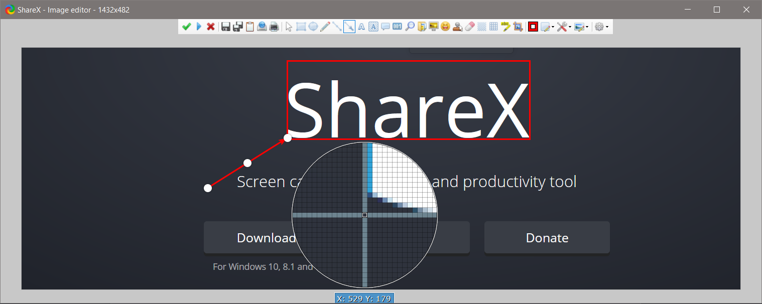 Zoom can't see placed lines, arrows, rectangle and all others objects ...