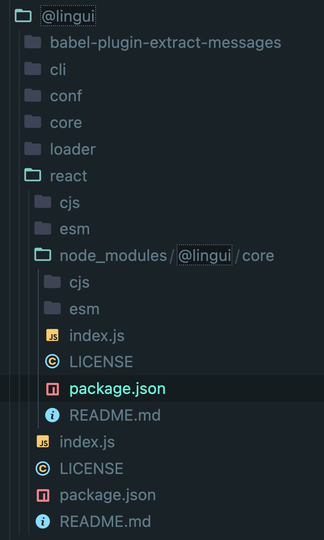 Lingui installs newer version of package when previous release is specified in package.json ...