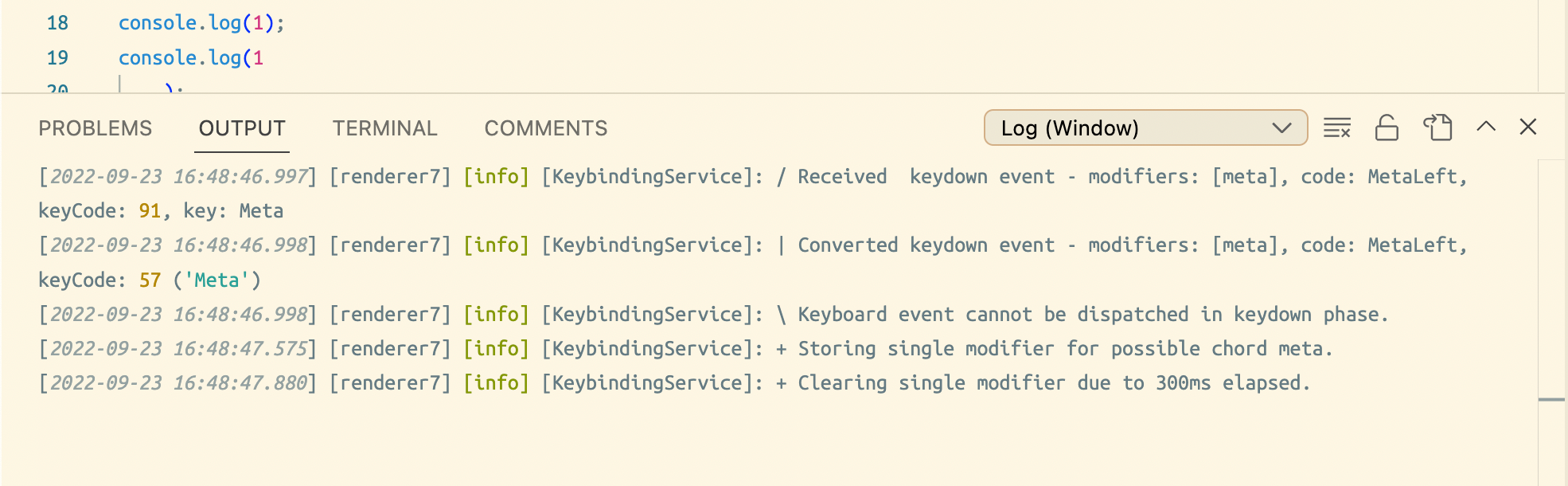 command + period not working!!!!!!!!!! · Issue #161555 · microsoft/vscode · GitHub