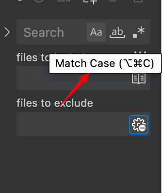 [Bug Report] Can't assign "Match Case" "Match Whole Word" · Issue ...