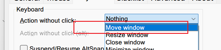 Delay between drag actions？ · Issue #456 · RamonUnch/AltSnap · GitHub