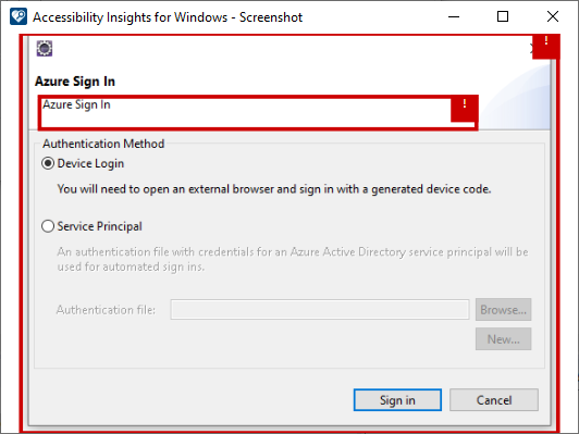 The Name property of a focusable element must not be null. · Issue #3302 · microsoft/azure-tools ...