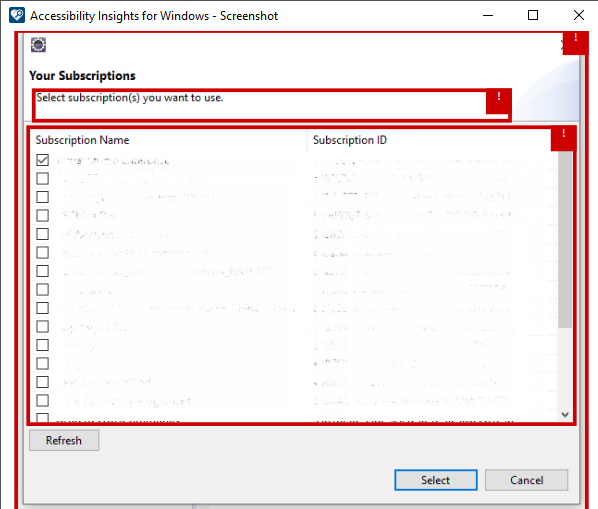 The Name property of a focusable element must not be null. · Issue #3305 · microsoft/azure-tools ...