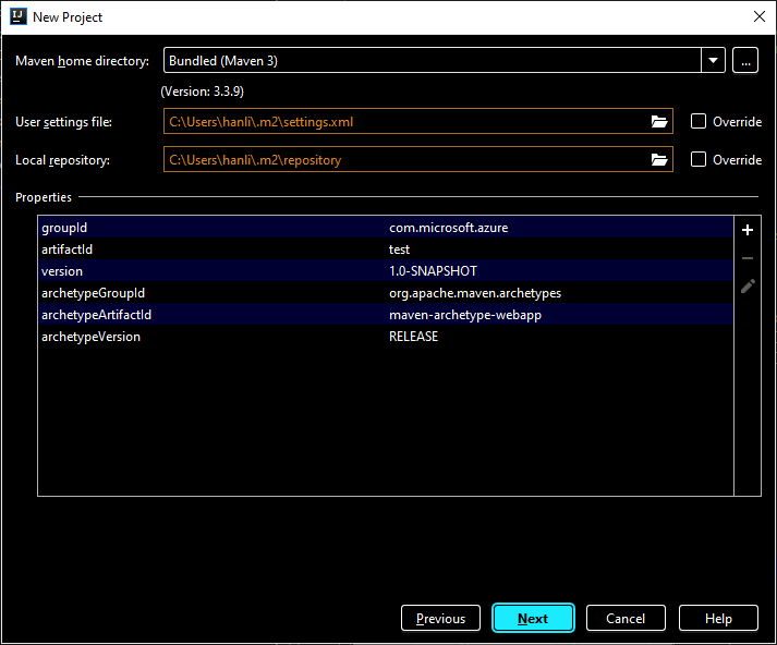 [WCAG 2.1]A11y_Java Tooling for IntelliJEclipse_Customize New Project_Color Contrast: Non text ...