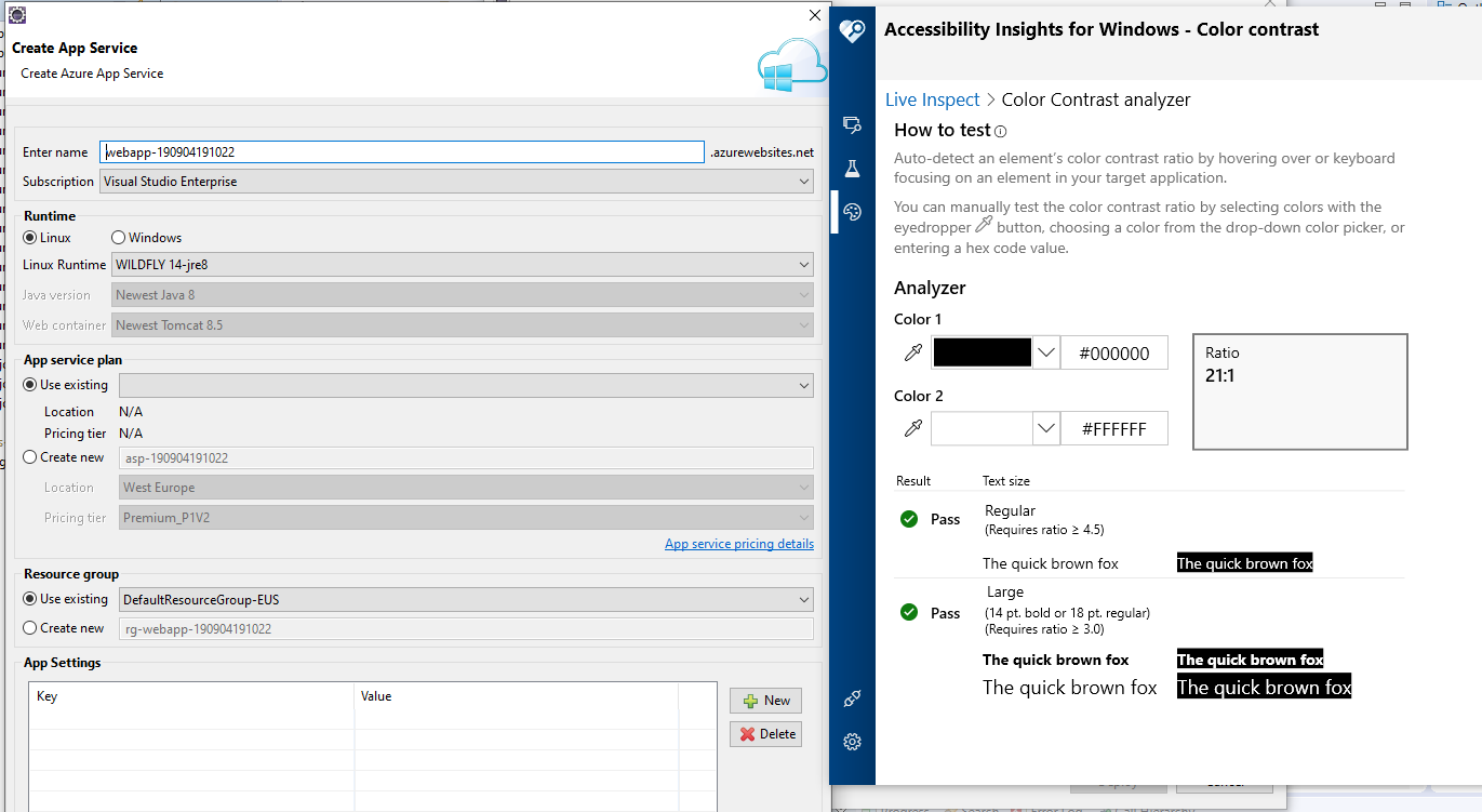 [Accessibility]A11y_ Java Tooling for IntelliJ/Eclipse_ New Dynamic Web App (Dark Theme)_Color ...