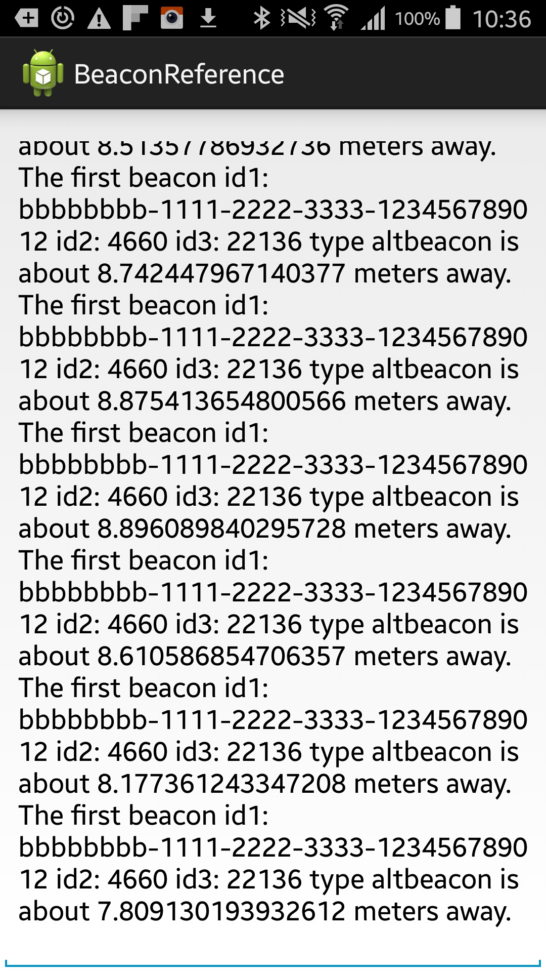 Detect Estimote Beacon in Android beacon library reference · Issue #610 · AltBeacon/android ...