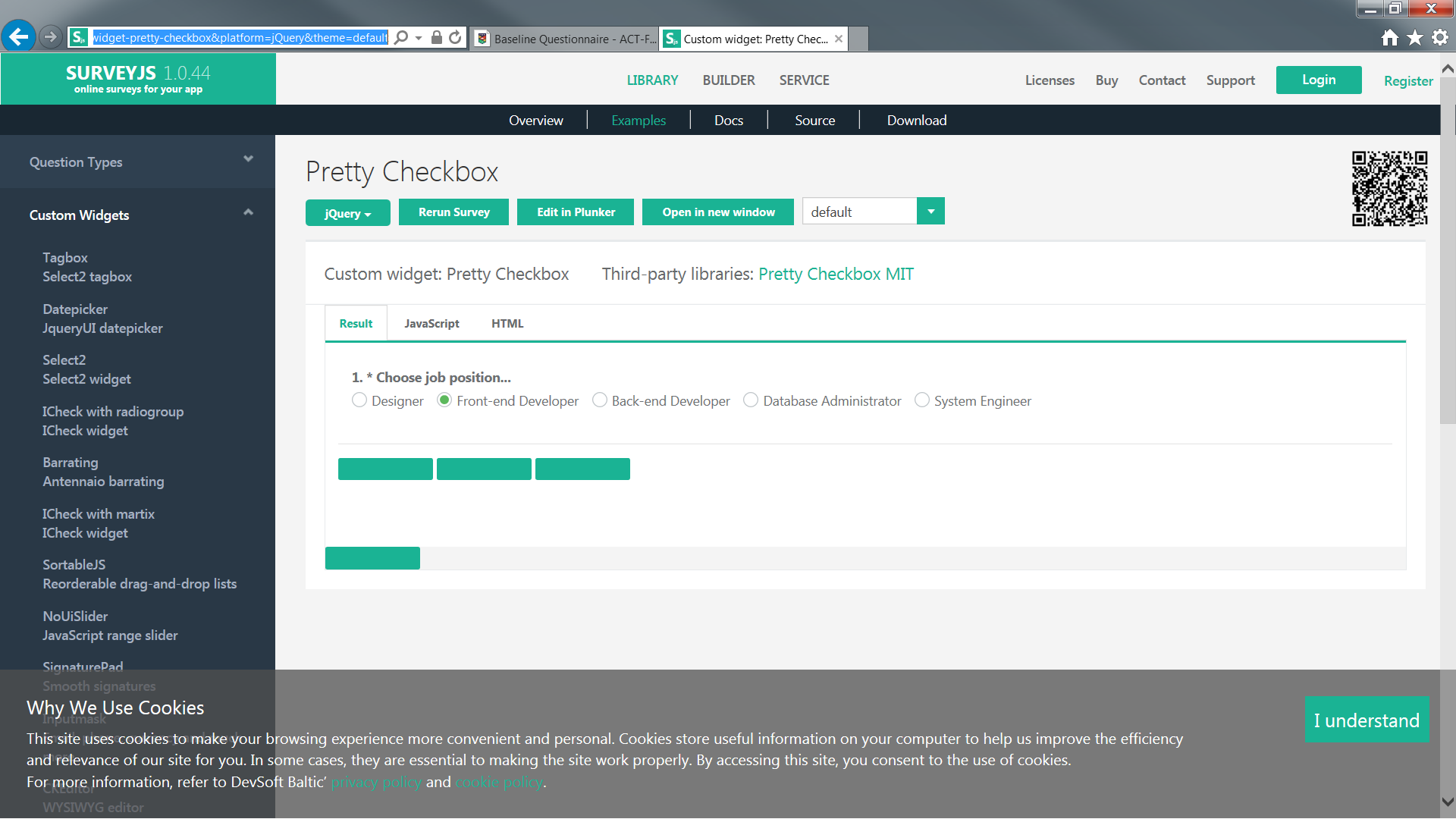 Widgets incompatible with IE11 · Issue #84 · surveyjs/custom-widgets · GitHub