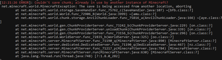 Console Spam on 1.12.2 · Issue #1077 · MohistMC/Mohist · GitHub
