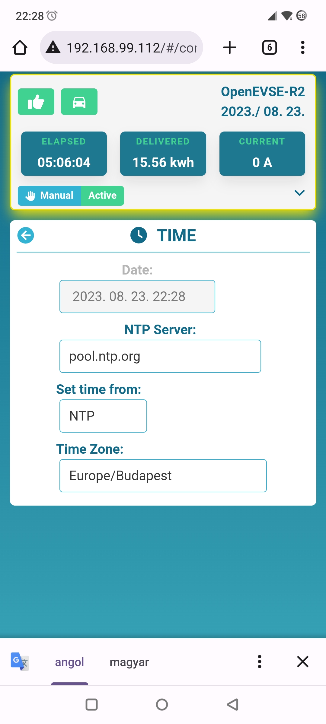Local Date Format And Its Further Processing · Issue 716 · Openevse Openevse Esp32 Firmware