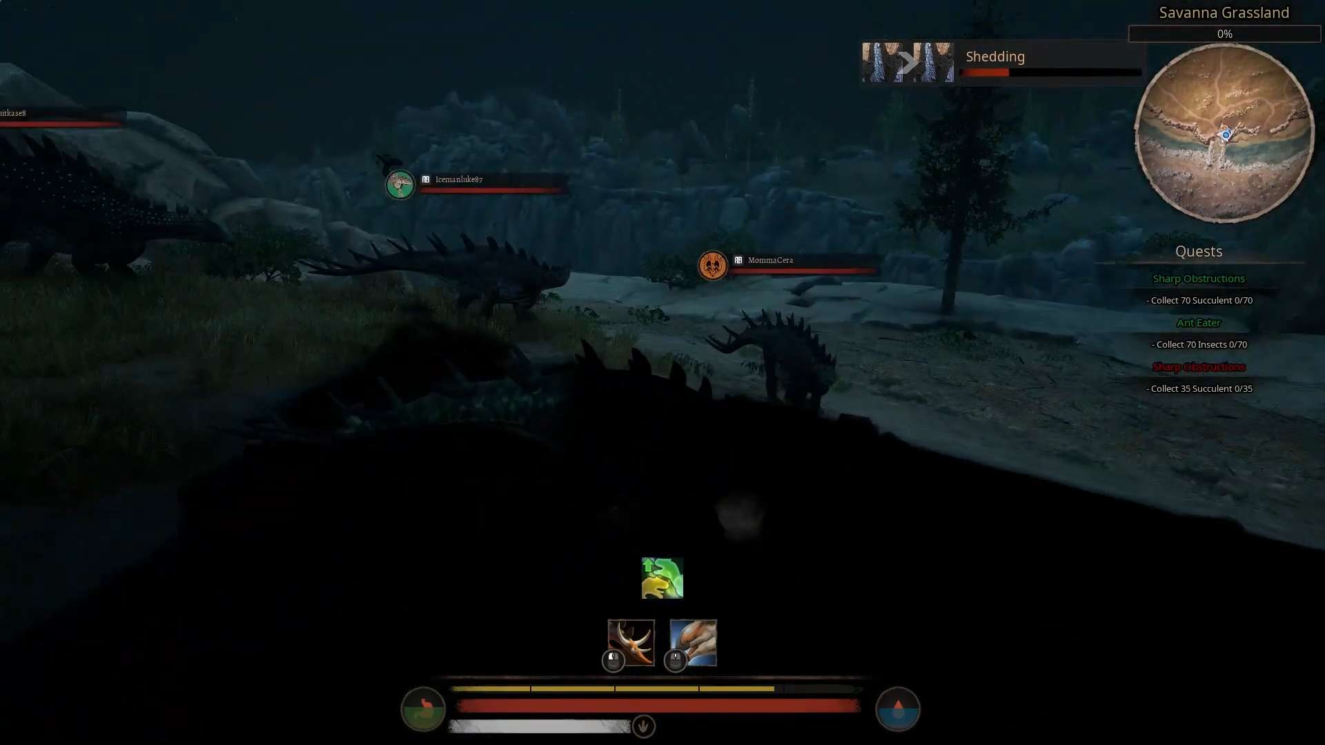 Void shadow on the map's terrain at Savanna Grassland · Issue #11238 ...