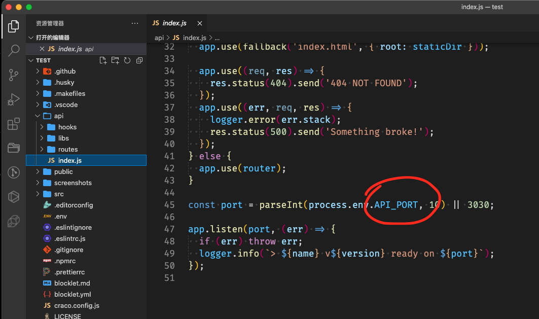create blocklet 生成的项目用的 API_PORT 会导致 deploy 到 server 无法启动 · Issue #106 · blocklet/create ...