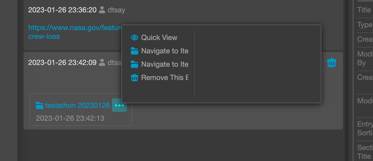 [Menu] SuperMenu causes visual problems in certain scenarios · Issue #6217 · nasa/openmct · GitHub