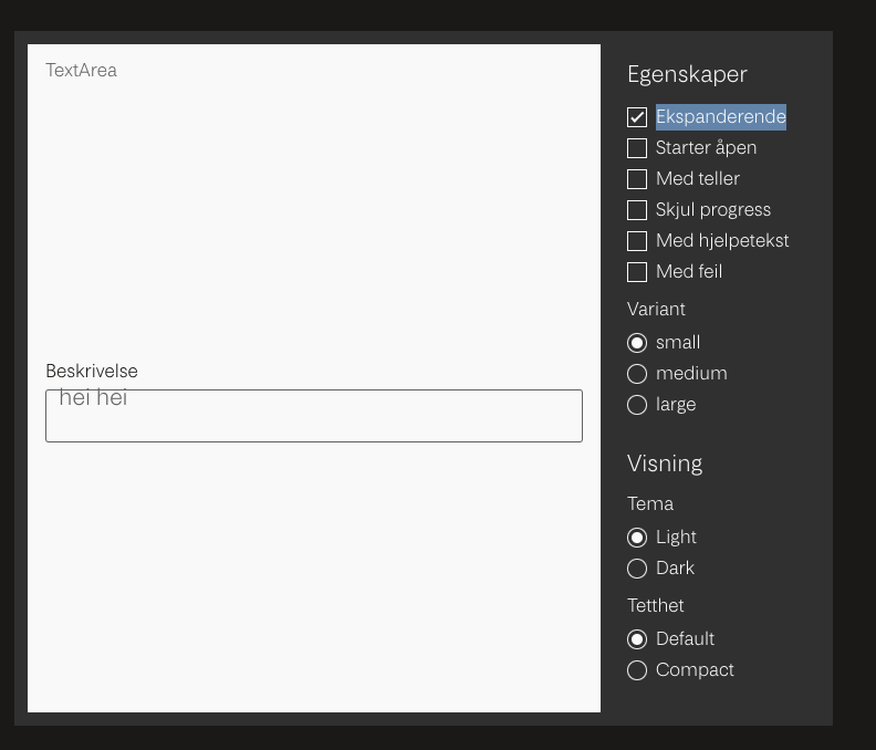 Feil: Placeholder-tekst på ekspanderende TextArea er off · Issue #3321 ...