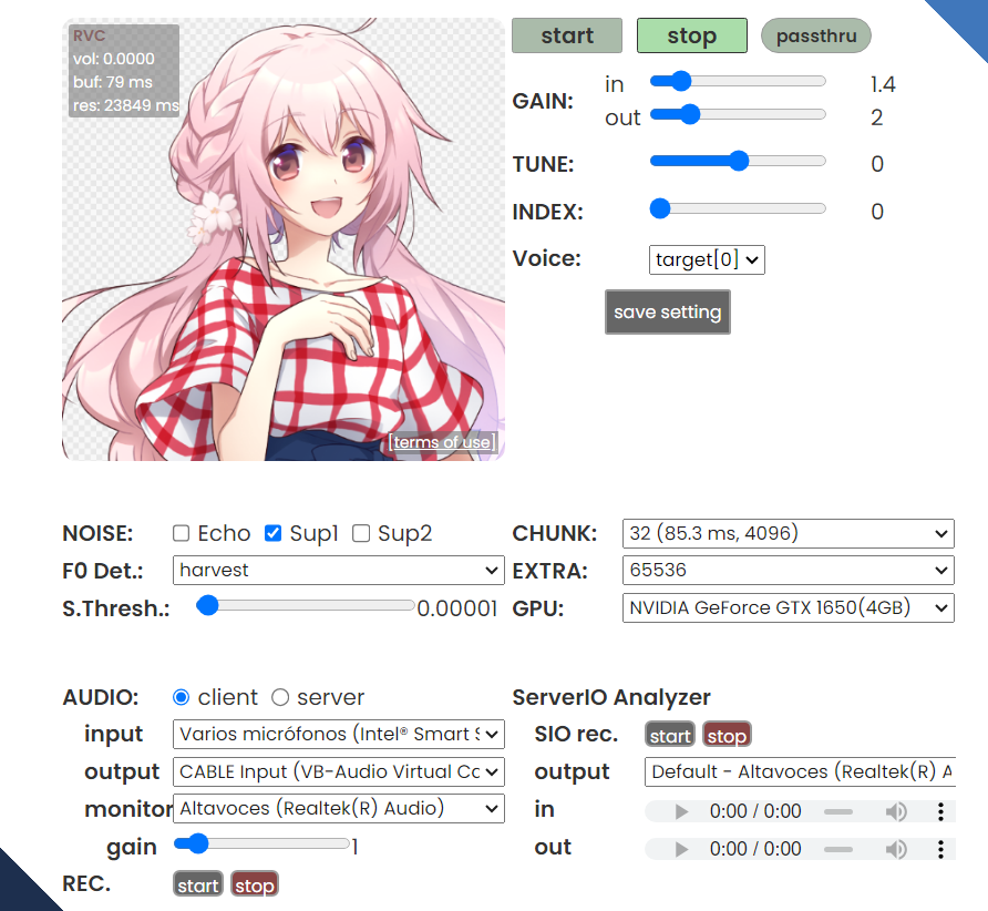 Supreme Lag. · Issue #750 · w-okada/voice-changer · GitHub