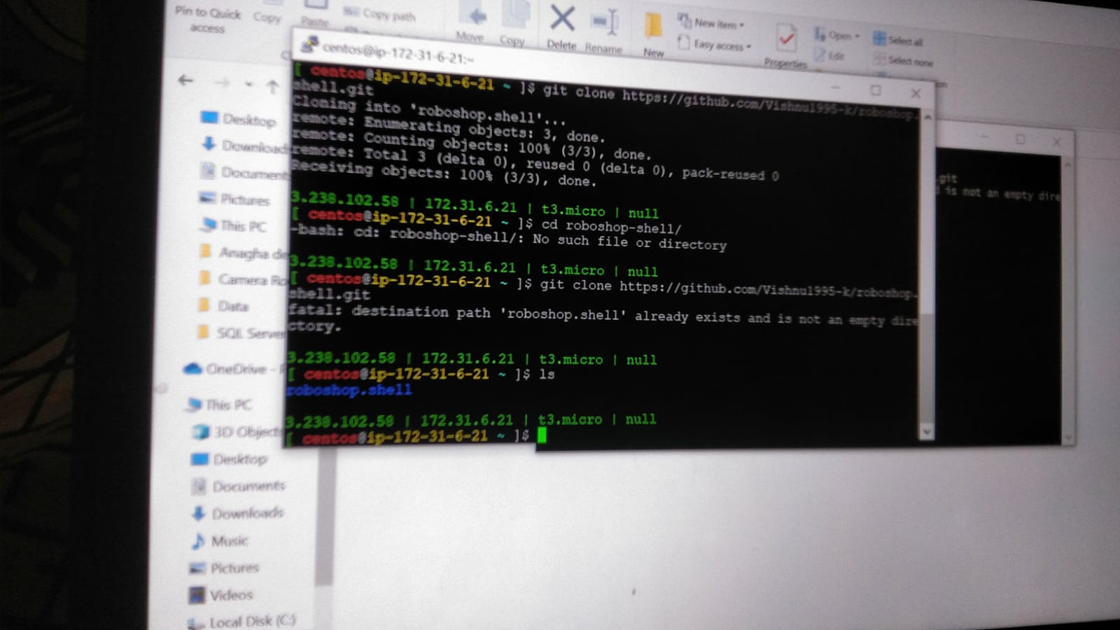 Roboshop error, pls help. · learndevopsonline learndevopsonline · Discussion #161 · GitHub