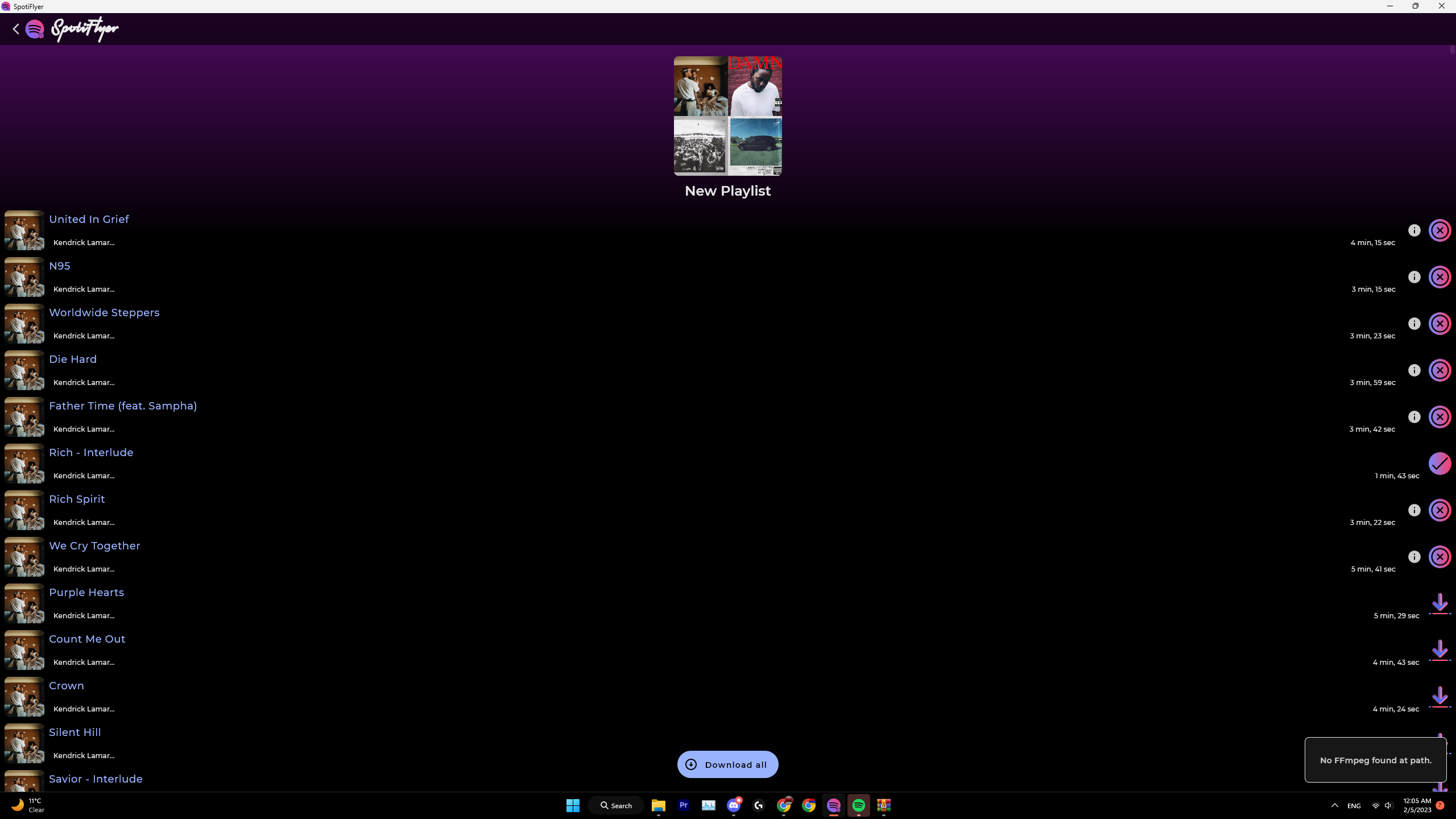 [BUG] : · Issue #2327 · Shabinder/SpotiFlyer · GitHub