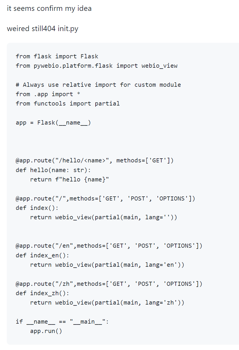[BUG] add_url_rule 404 · Issue #981 · Azure/azure-functions-python-worker · GitHub