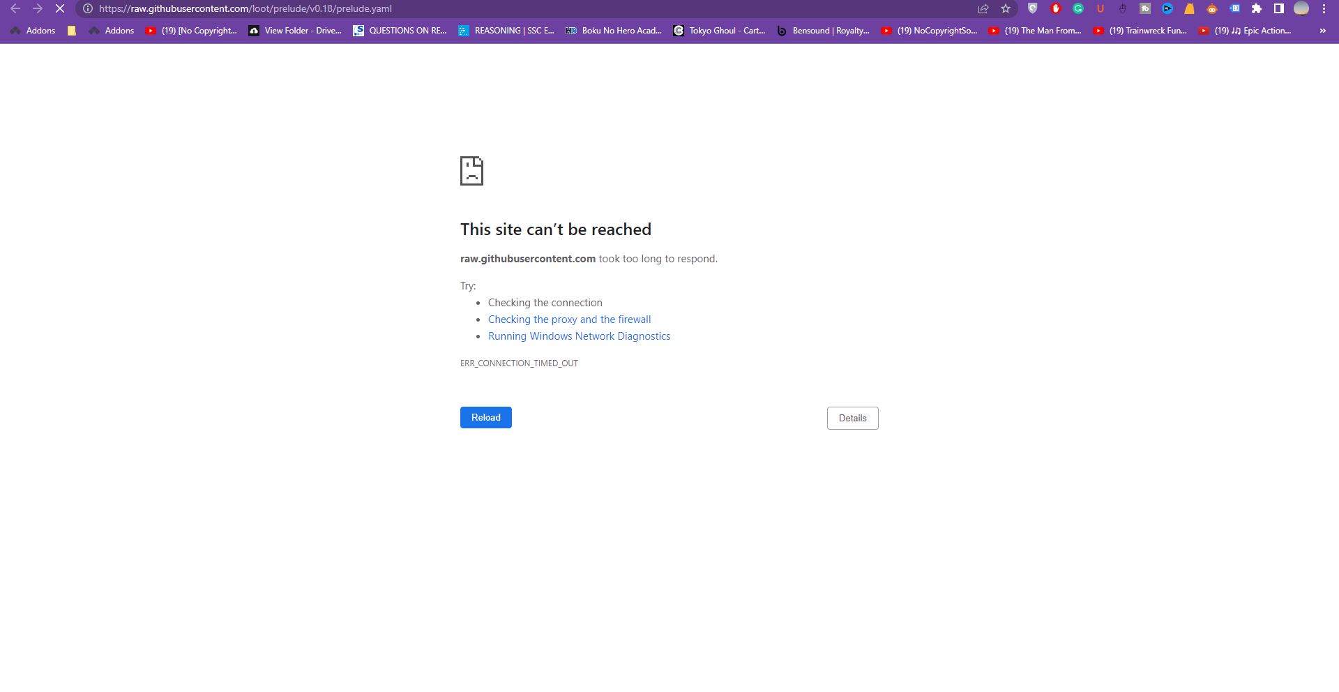I am trying to Download masterlist manually but cant access the srver · Issue #1841 · loot/loot ...