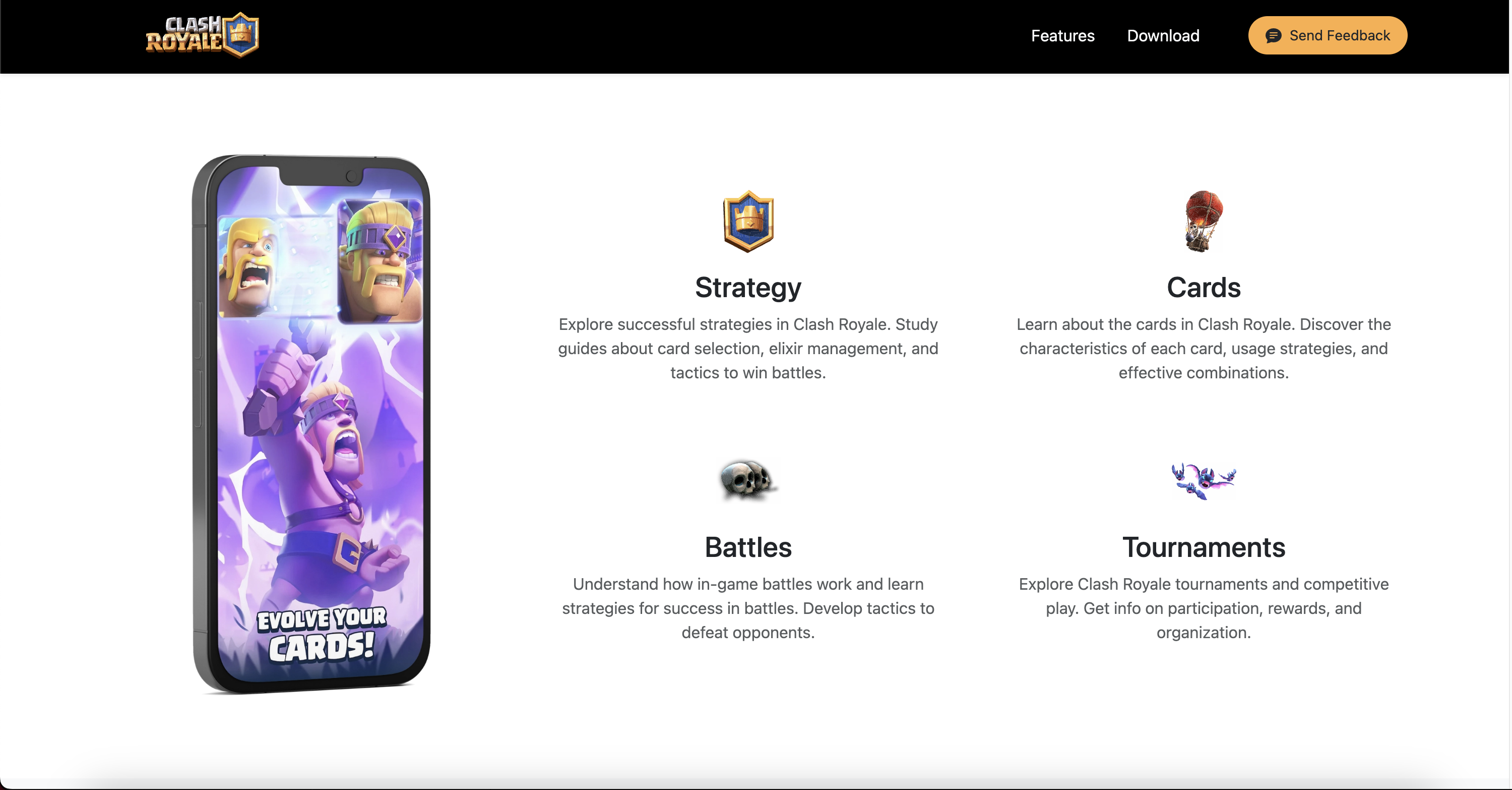 GitHub - berkaykaanuzun/Clash-Royale-Bootstrap
