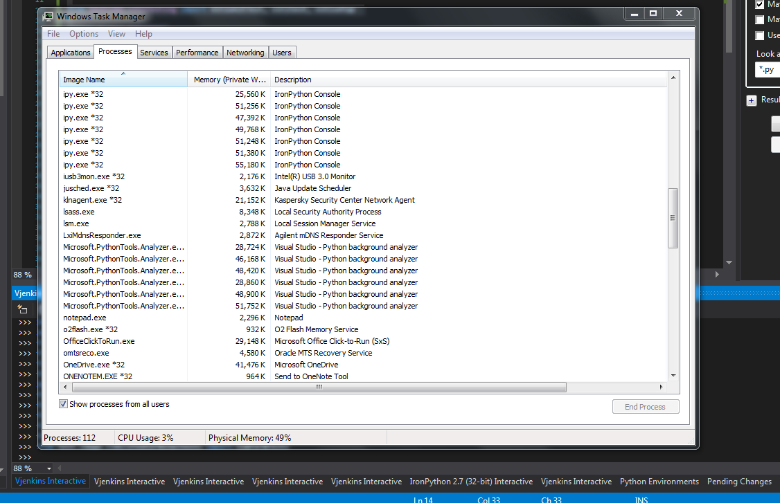 Multiple analyzer processes and interactive windows started on project change · Issue #3545 ...