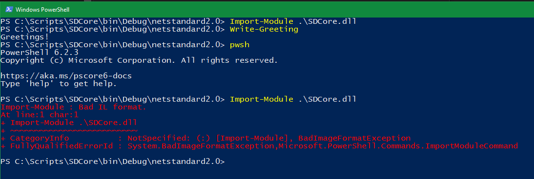 Bad IL Format for cmdlet created with PowerShellStandard.Library · Issue #11799 · PowerShell ...