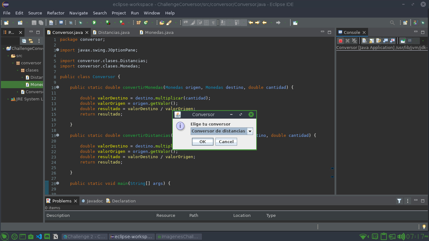 GitHub - miguelizarzado/Conversor: Conversor de monedas realizado para el Challenge n° 2 de ONE ...