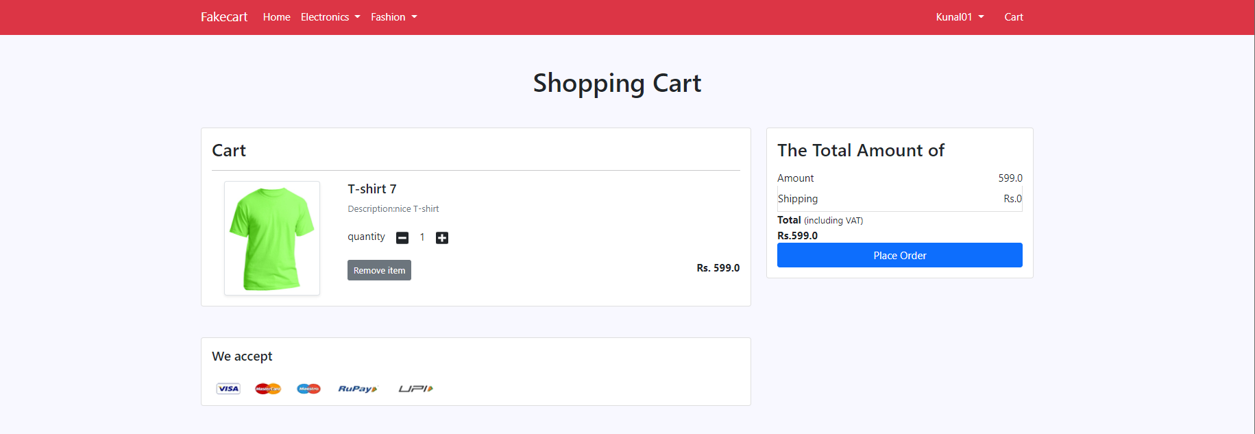 GitHub - tushar-singh-varanasi/Ecommerce-Project