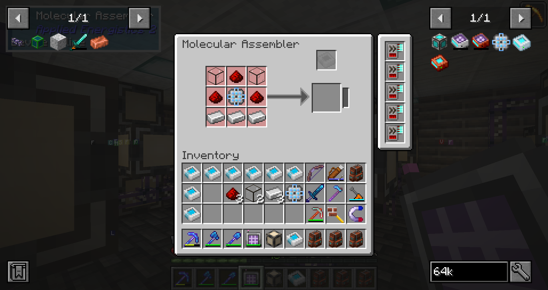 Autocrafting Gets Stuck On Last Stage When Crafing 64k Storage Cell · Issue 7428 