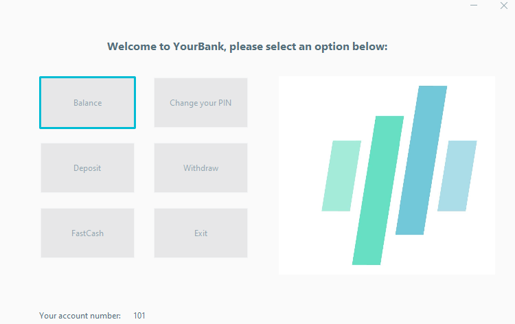 GitHub - mptste/ATM-GUI: An ATM machine app with GUI