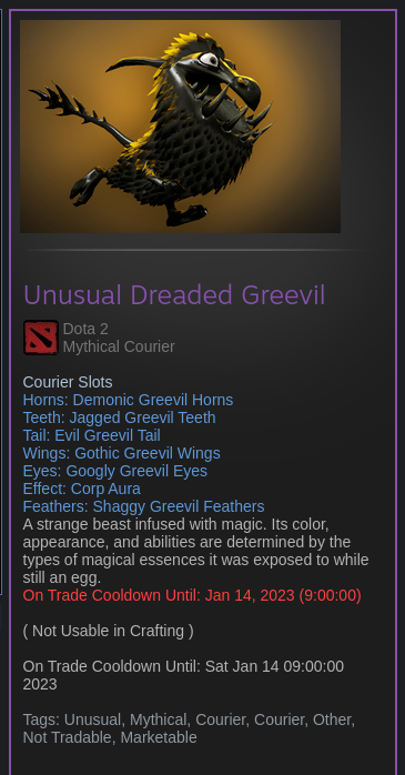 Wrong color of the courier · Issue #6491 · ValveSoftware/Dota2-Gameplay ...