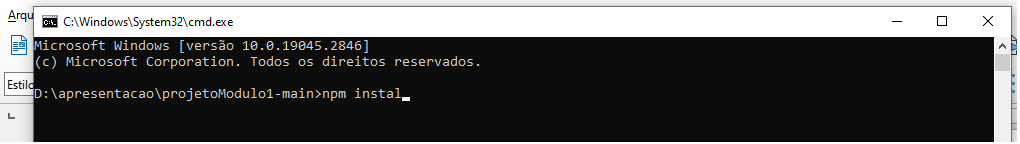 GitHub - G3ovani-Andrade/projetoModulo1