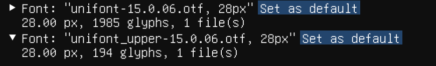 Unable to render supplementary multilingual plane (SMP) characters ...