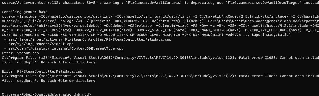 Compiling · Issue 11865 · Shadowmariofnf Psychengine · Github