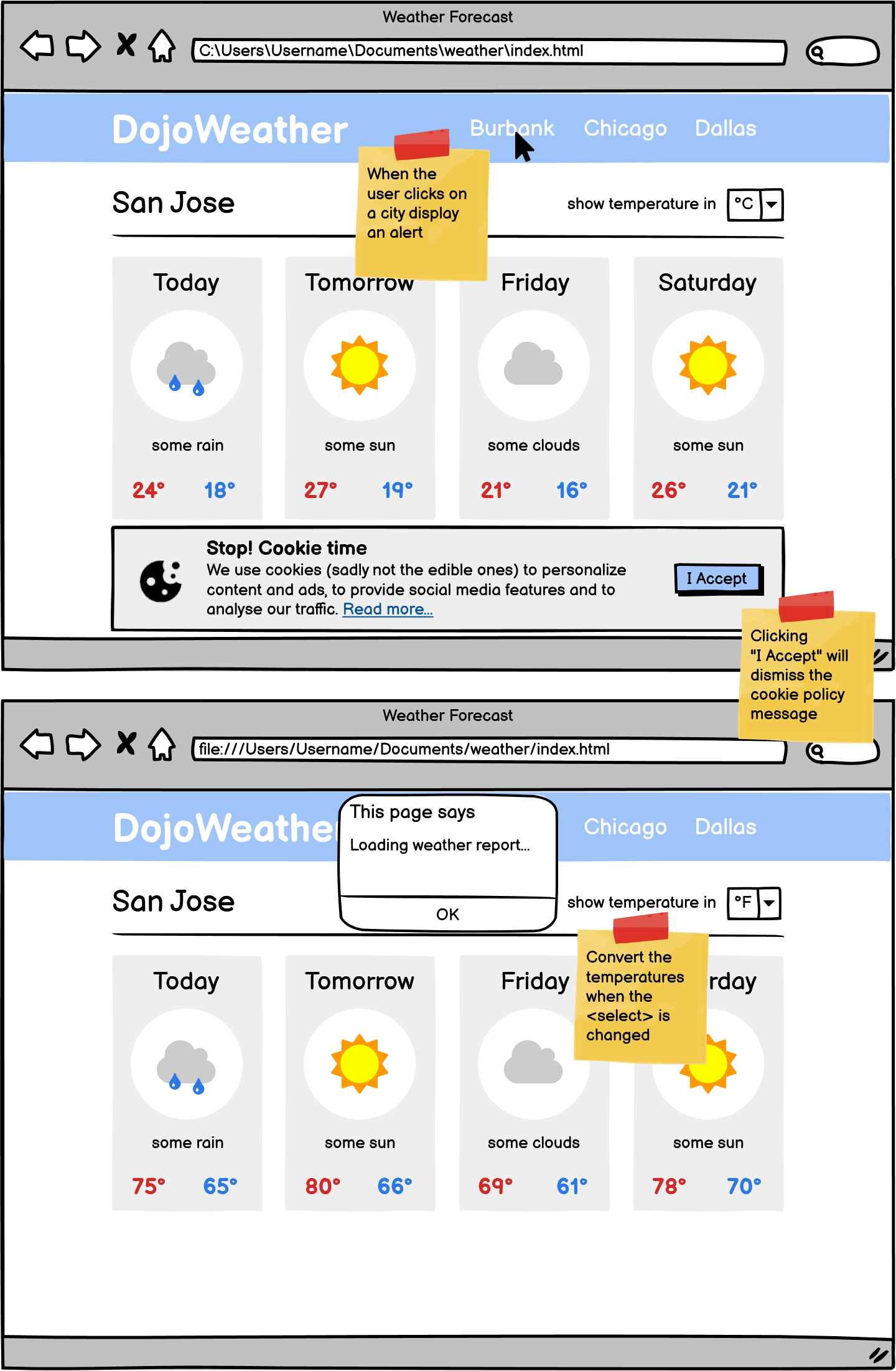 GitHub - theJames-CE/DojoWeather