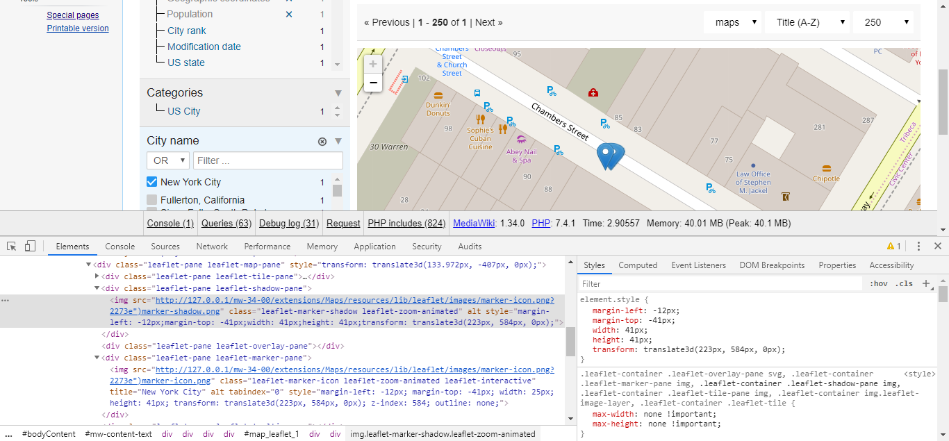 Leaflet marker displays duplicate icon · Issue #607 · ProfessionalWiki/Maps · GitHub