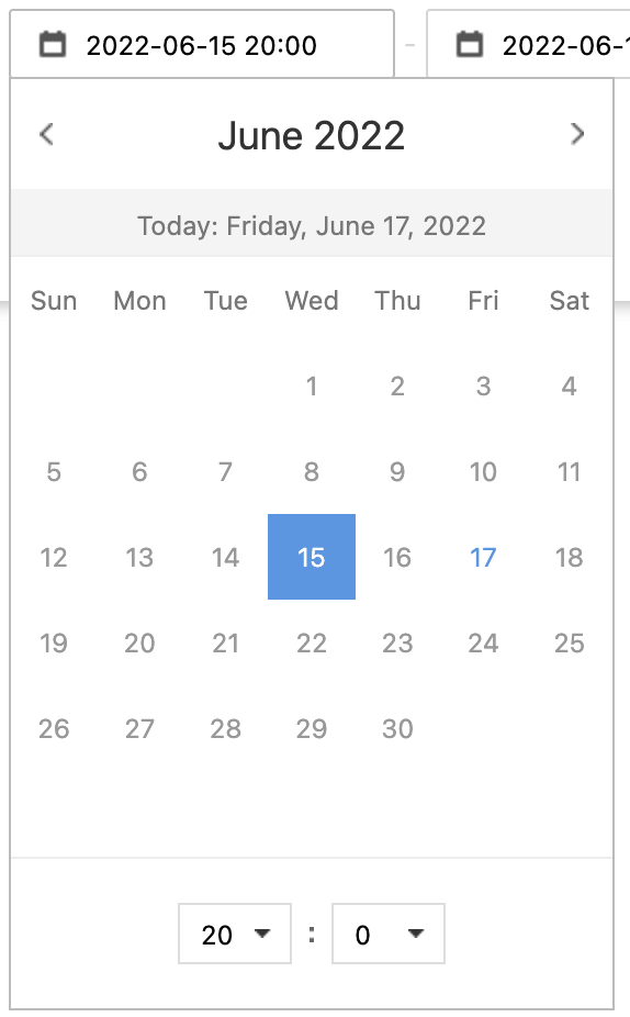 Allow The User To Select Time With Am pm Format When Using The Create Popup Issue 1161 Nhn 