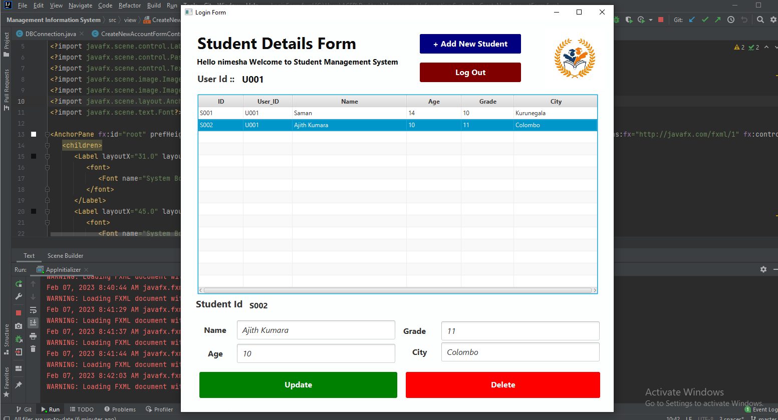 GitHub - NimeshaRanaweera/Management-Information-System