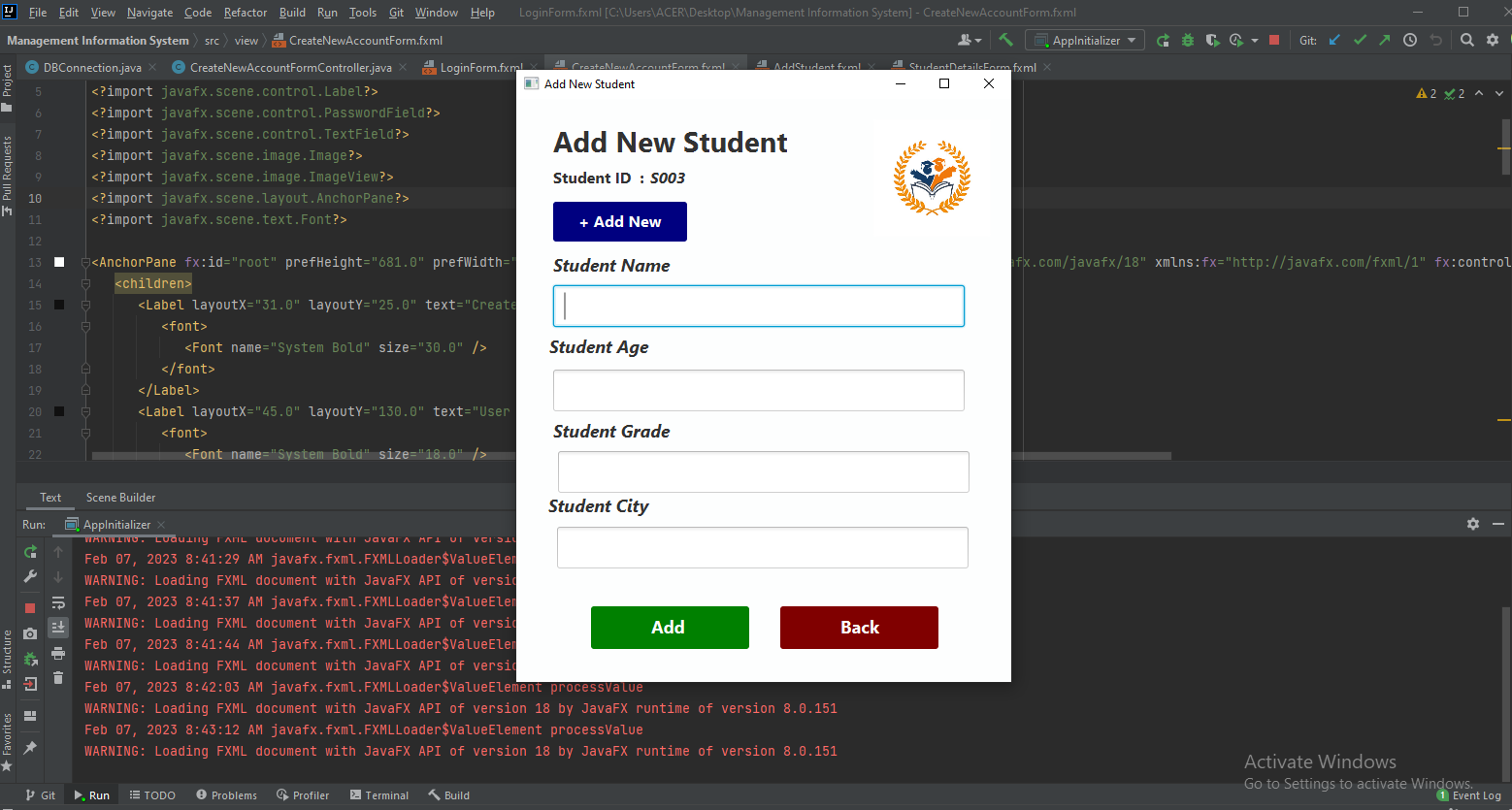 GitHub - NimeshaRanaweera/Management-Information-System