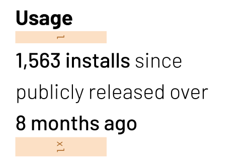 “Usage” section: Total installs · Issue #699 · chanzuckerberg/napari-hub · GitHub