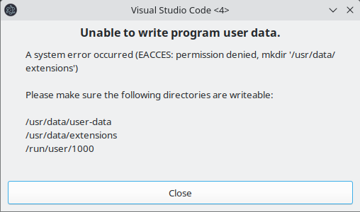 Vs Code Doesnt Run When Usrdata Folder Exists · Issue 178485 · Microsoftvscode · Github