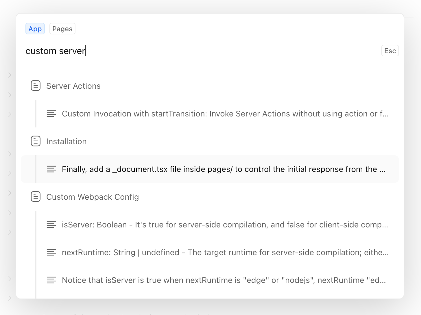 Custom server + App router doesn't run in dev mode · Issue #55278 · vercel/next.js · GitHub