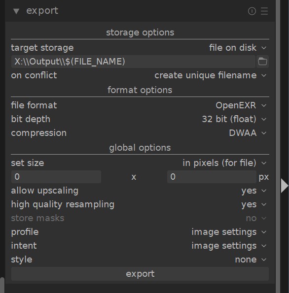 OpenEXR Import/ Export with Layers in Darktable. · Issue #13546 · darktable-org/darktable · GitHub