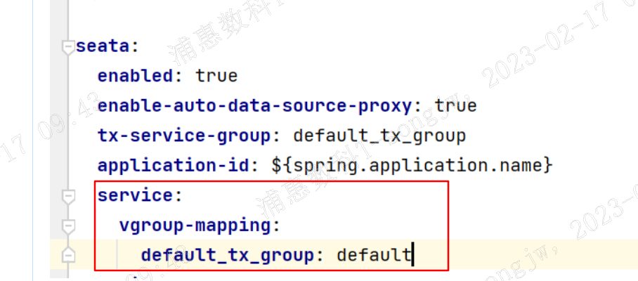 can not get cluster name in registry config 'service.vgroupMapping.default_tx_group' · Issue ...