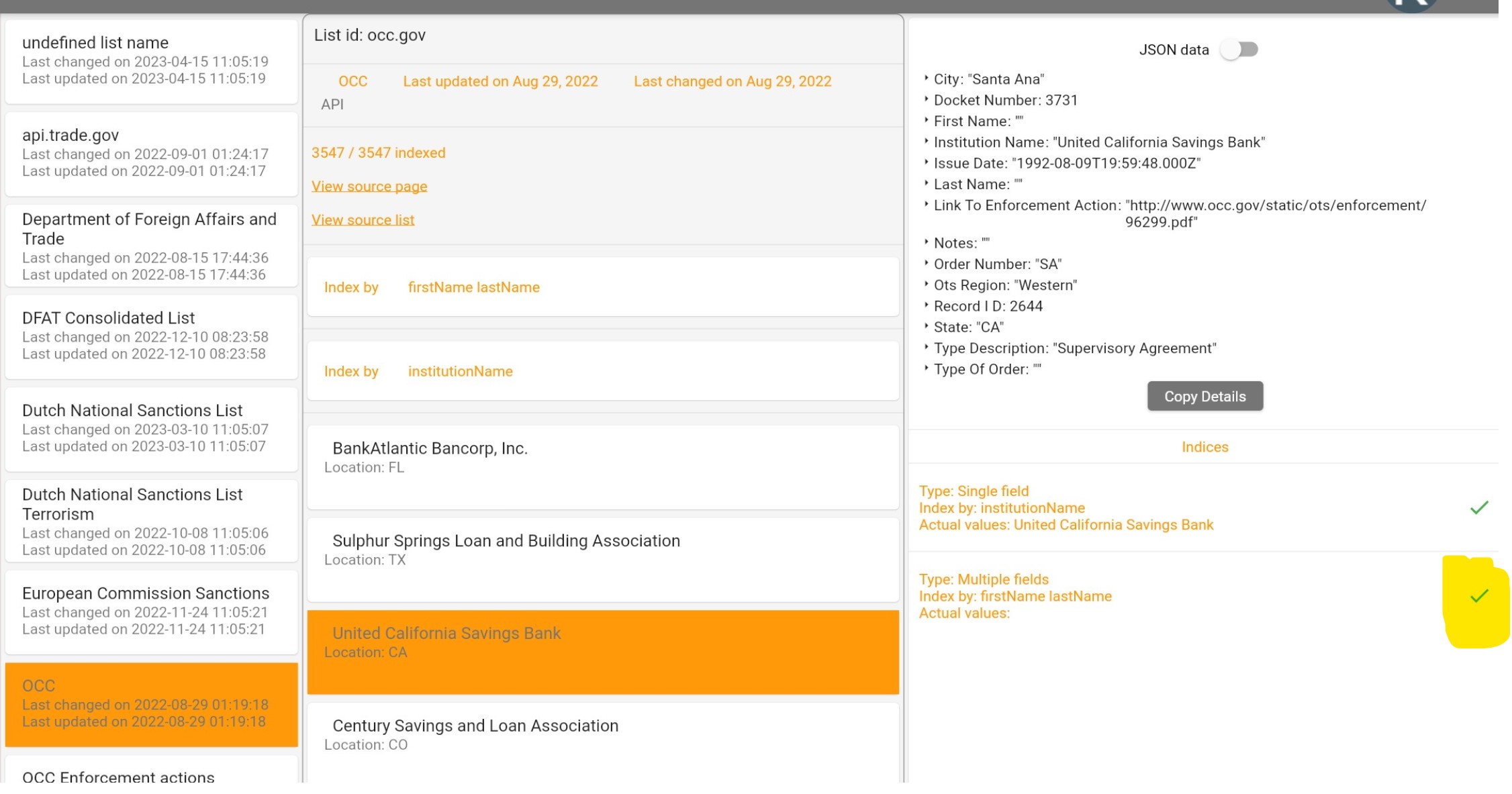 BUG: Actual value is showing Null but the index does not exist · Issue #55 · amlcloud/screensrv ...