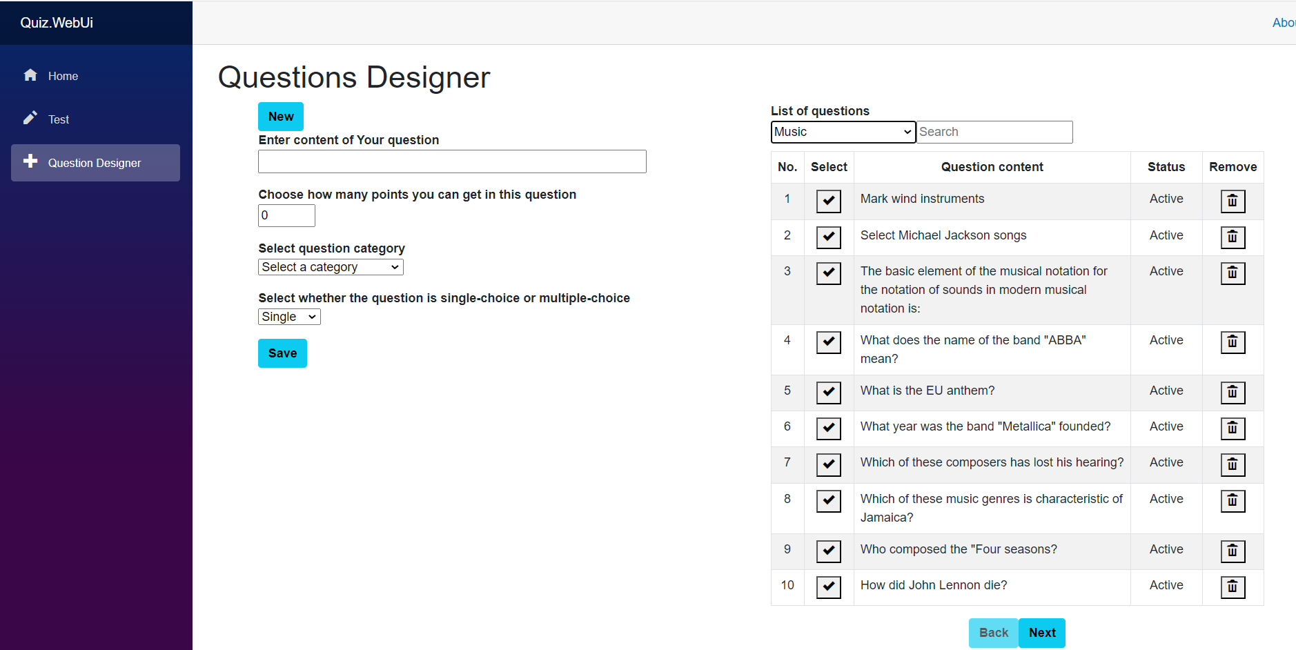 GitHub - JustynaPowala/Quiz