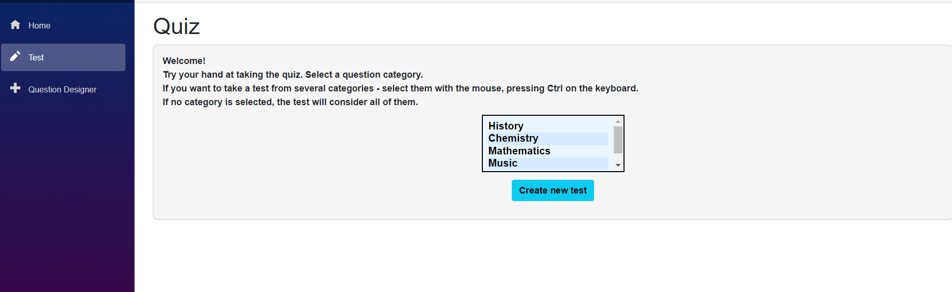 GitHub - JustynaPowala/Quiz
