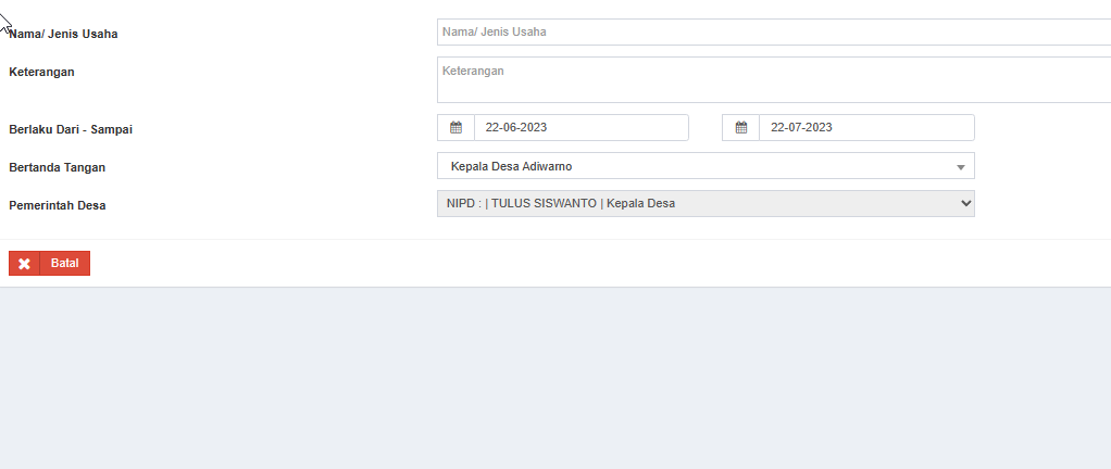 Pilihan Penadatanganan Surat TinyMCE/TTE untuk Kepala Desa/Sekretaris Desa · Issue #6786 ...