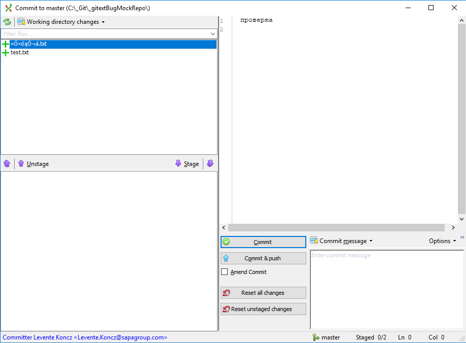 Commit dialogue shows international filenames in incorrect encoding · Issue #5048 ...