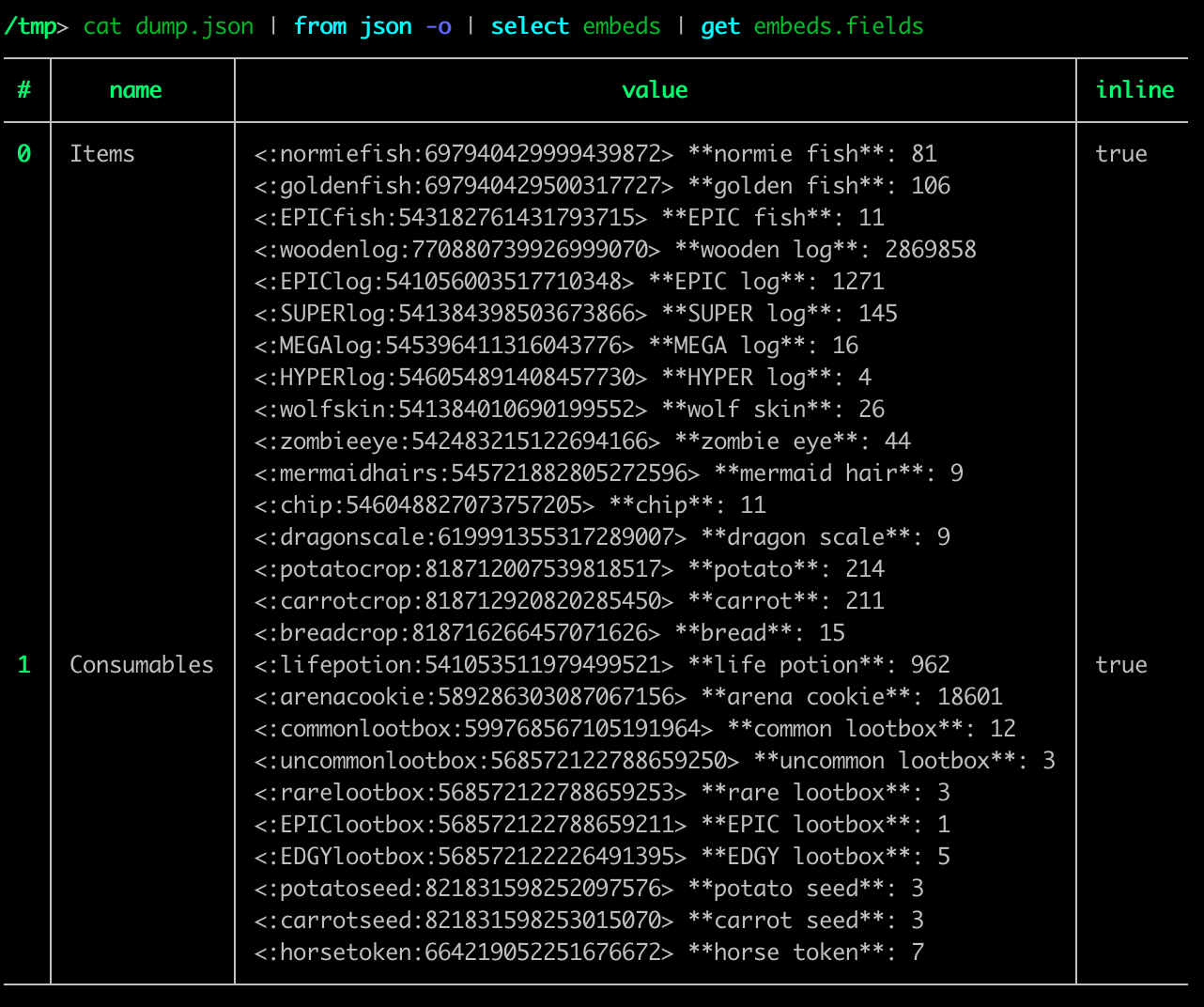 `get` Errors on Valid Cell Paths · Issue #3352 · nushell/nushell · GitHub